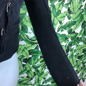 McGinn | Jackets & Coats | Mcginn Anthro Black Moto Jacket Size Medium ...